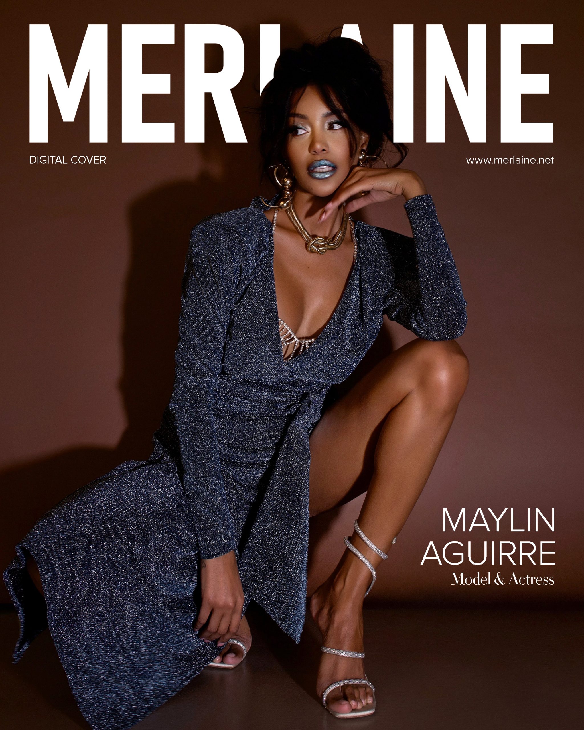 MAYLIN AGUIRRE Model & Actress Fashion Story February 2024 – Журнал Merlaine